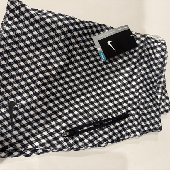 Nike | Skirts | Nike Black And White Checkered Skirt Golf | Poshmark